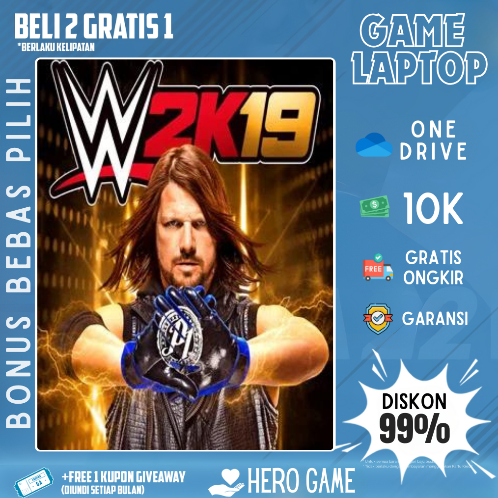 Jual WWE 2019 - LINK DOWNLOAD - GAME PC - GAME LAPTOP - GAME OFFLINE ...