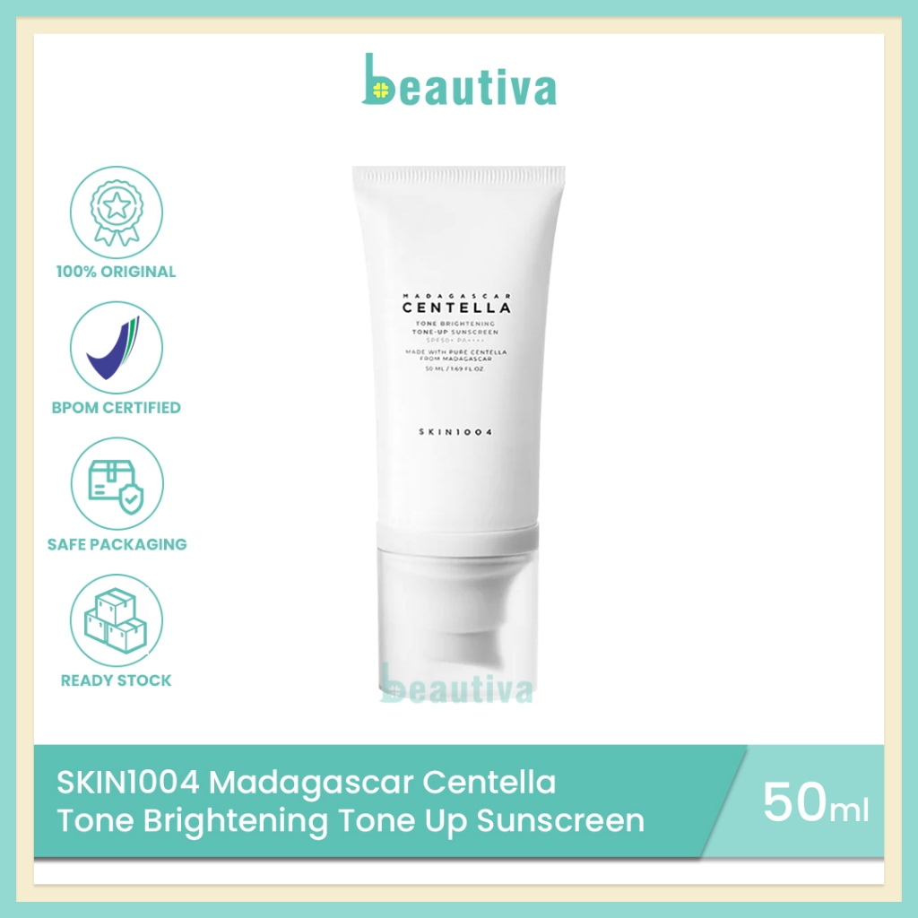Jual SKIN1004 Madagascar Centella Tone Brightening Tone-Up Sunscreen ...