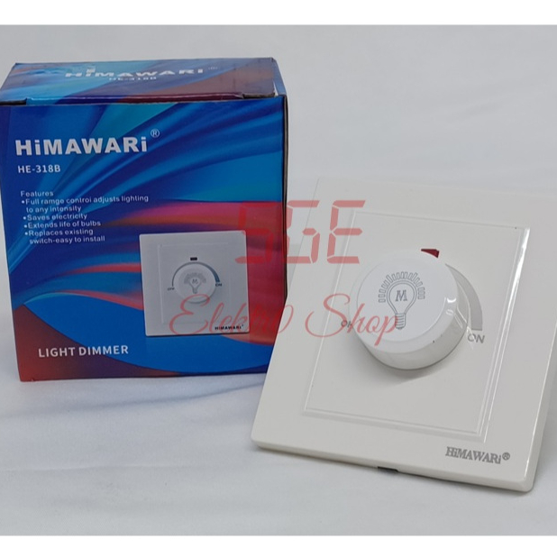 Jual Saklar Dimmer Himawari 220V / Dimmer Himawari / Light Dimmer ...