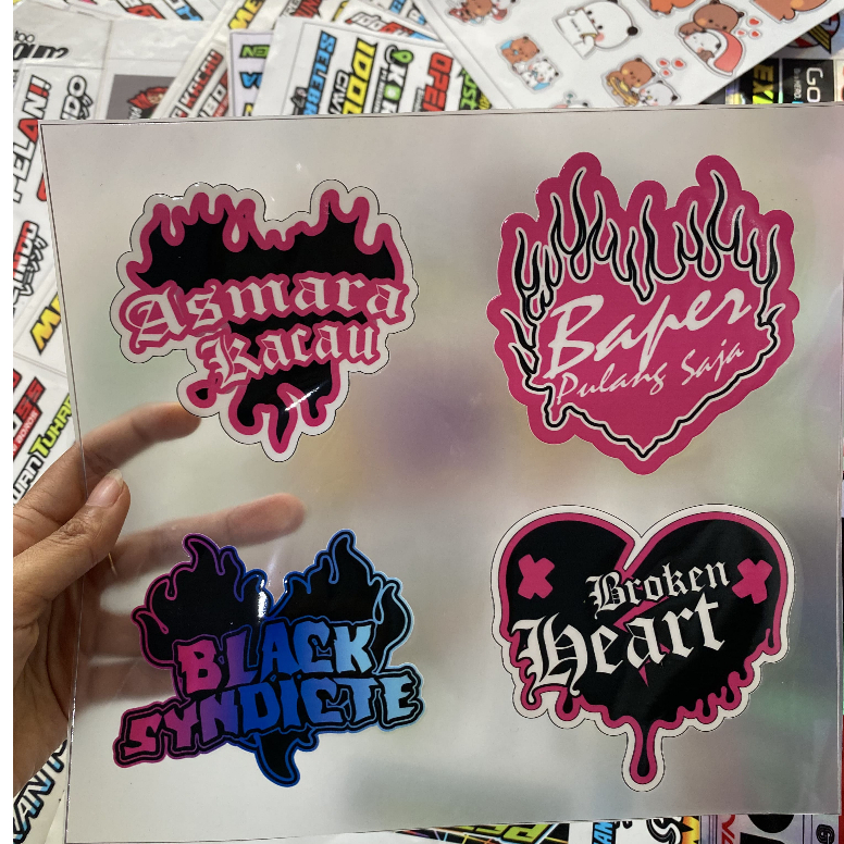 Jual STICKER PACK ASMARA HANCUR / STICKER PACK KATA KATA VIRAL ...