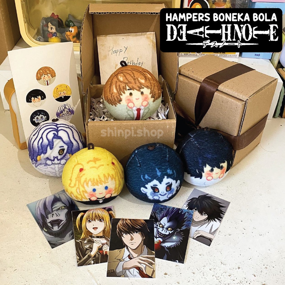 Jual KODE N69F HAMPERS GANTUNGAN BOLA DEATH NOTE BONEKA ANIME WIBU ...