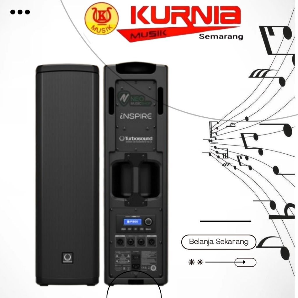 Jual Turbosound iP300 / iP 300 / iP-300 600 Watt Powered Column ...