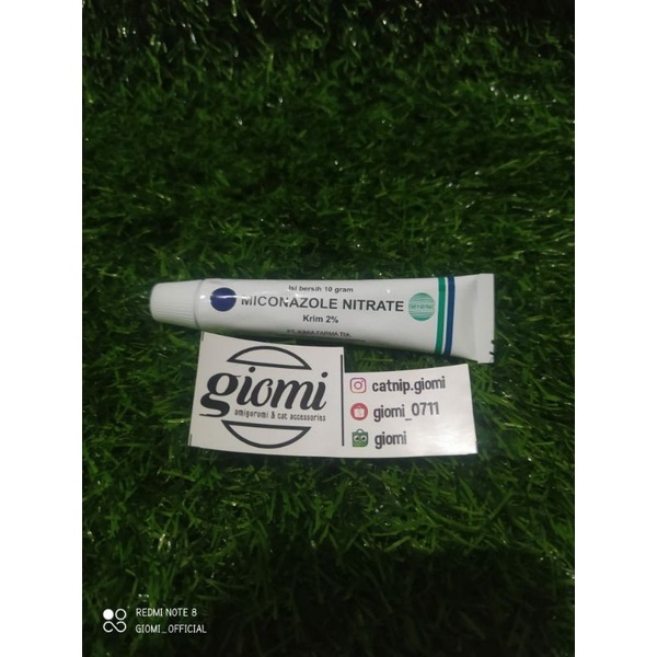 Jual Obat Salep Miconazole Nitrate 10g Jamur Luka Infeksi Kucing Anjing ...