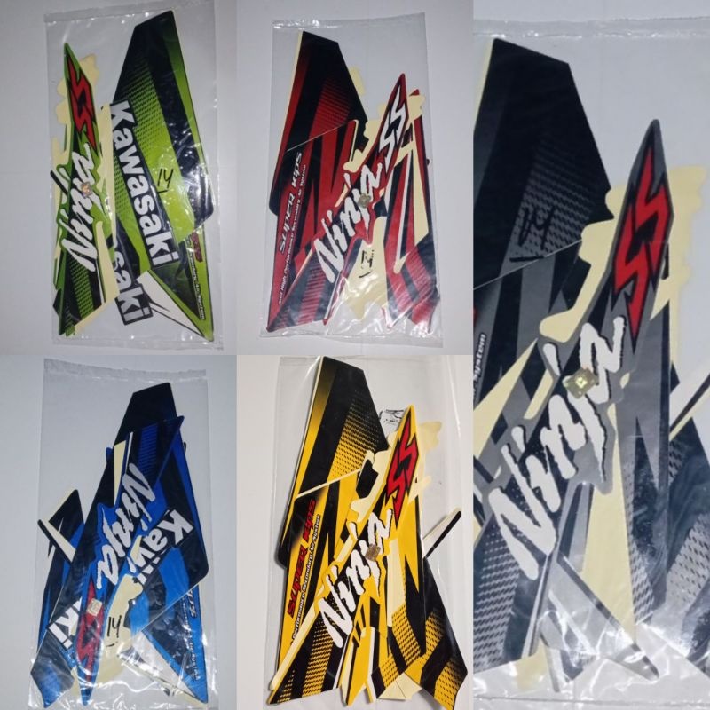 Jual Striping Stiker Polet Kawasaki Ninja SS 2014 List Les Body Motor ...