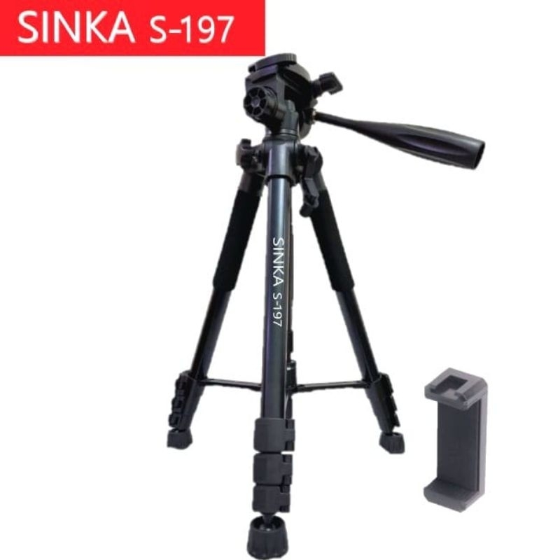 Jual SINKA S-197 Professional Portable Fluid Panhead Tripod Kamera DSLR ...