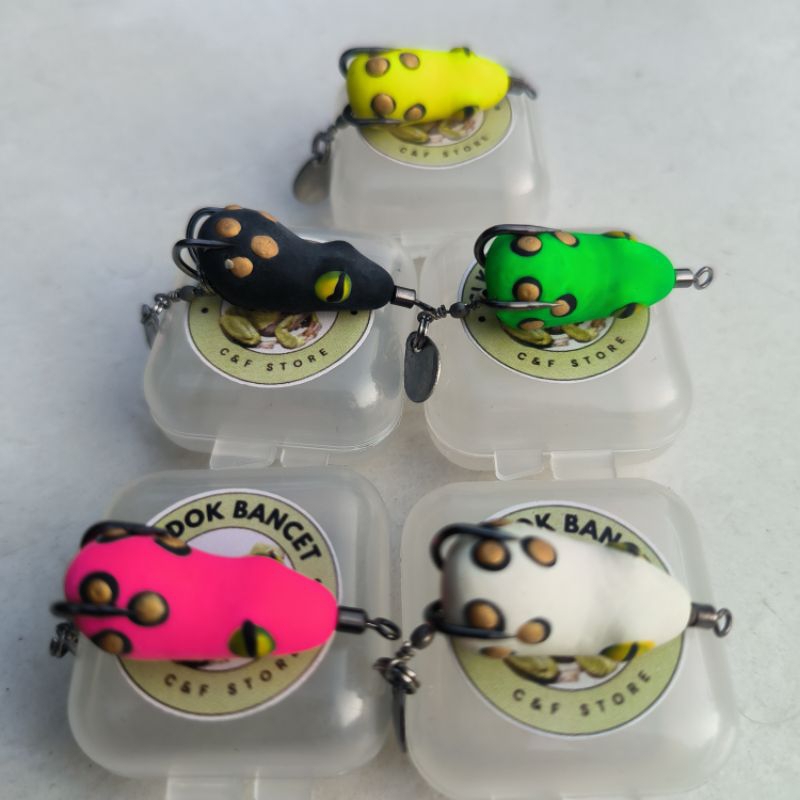Jual mini soft frog 2,5cm slim umpan gabus umpan casting umpan tiruan | Shopee Indonesia