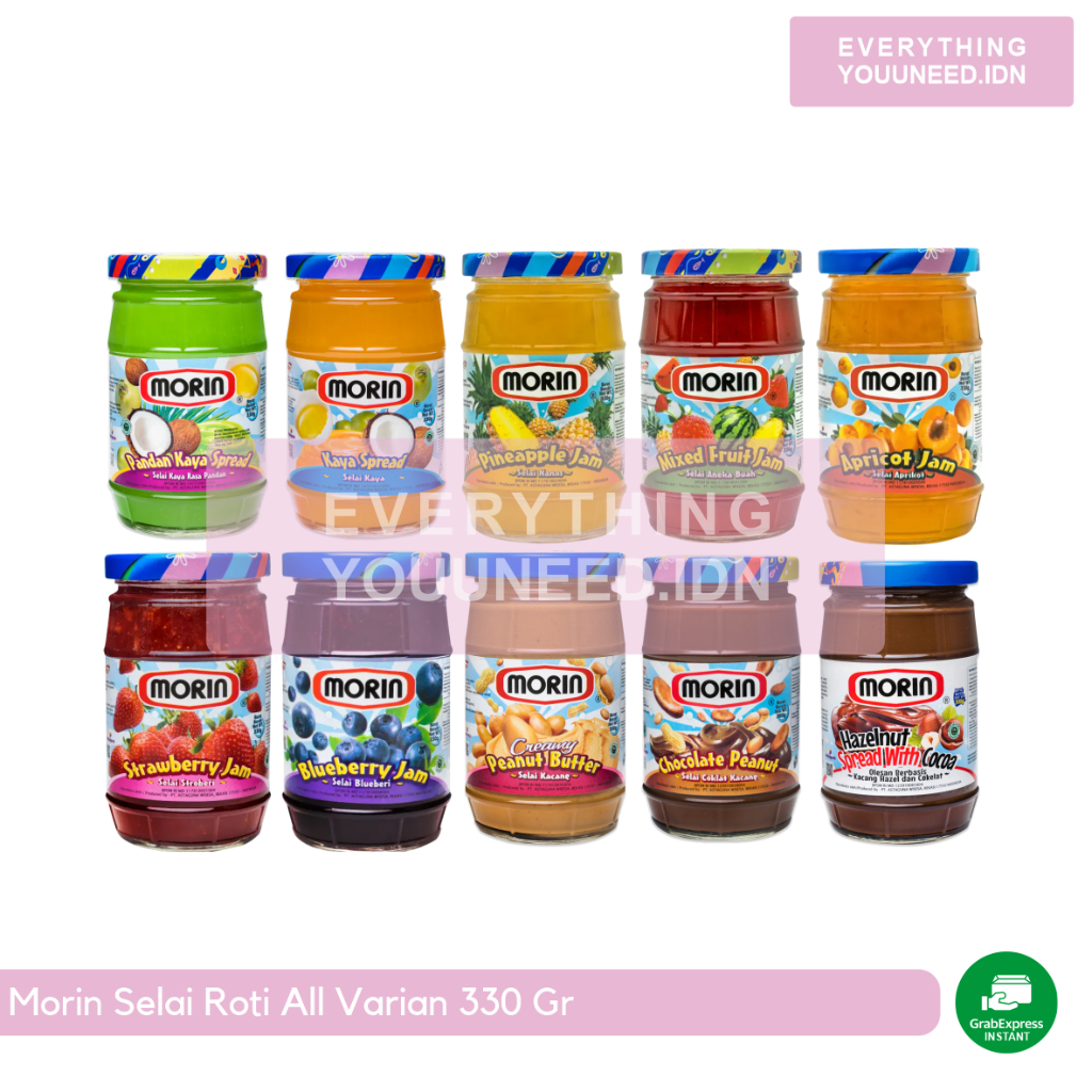 Jual Morin Selai Roti All Varian 330 Gr | Shopee Indonesia