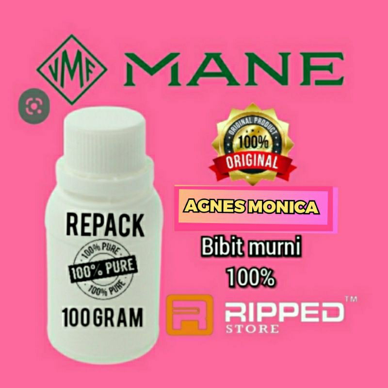 Jual (100ML) BIBIT PARFUM MURNI AGNES MONICA BY MANE ORIGINAL | Shopee ...