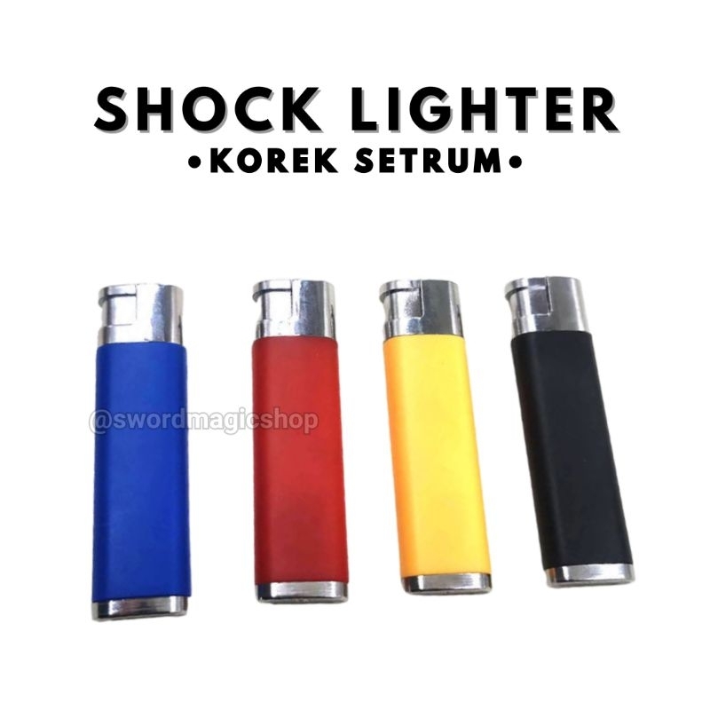 Jual Mainan Shock Lighter - Korek Setrum - Korek Listrik - Korek Prank ...