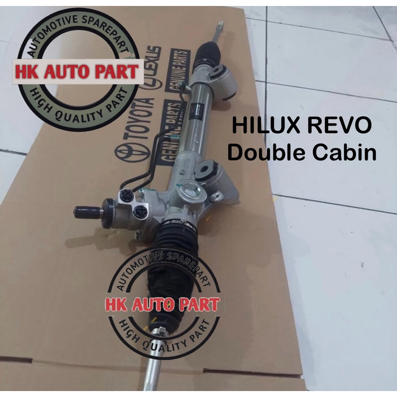 Jual RACK STIR STEER POWER STEERING GEAR ASSY TOYOTA HILUX REVO DOUBLE CABIN DC RAK BAK WORM ...