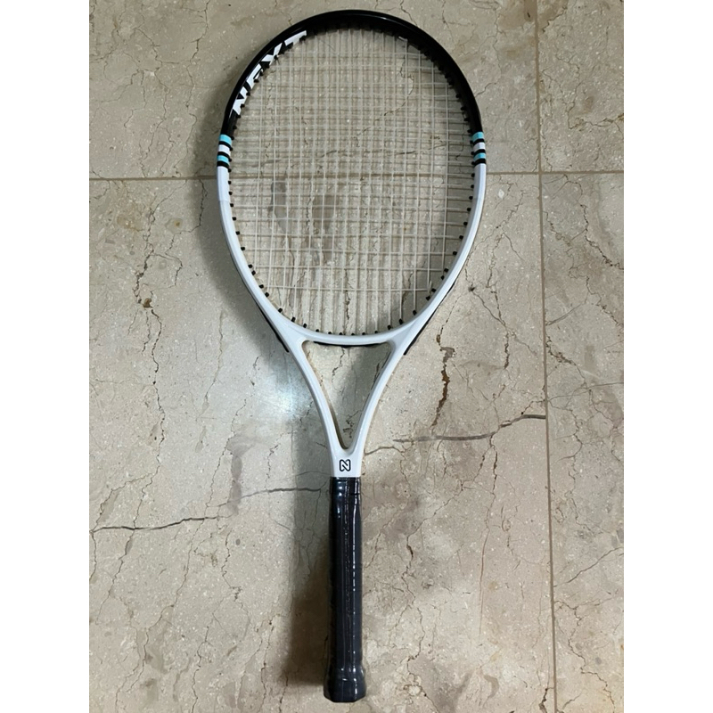 Jual Next Tennis Racket / Raket Tenis Warna Putih Biru 27" FREE bag ...