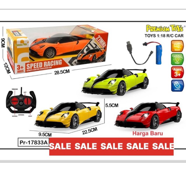 Jual 143 MOBIL SPEED RACING REMOTE CONTROL HIGH SPEED CAR MOBIL RC ...