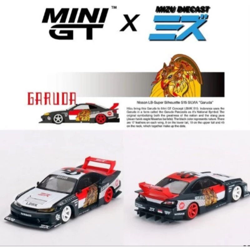 Jual MINI GT 652 LB-SUPER SILHOUETTE NISSAN SILVIA S15 "GARUDA" MINI GT ...
