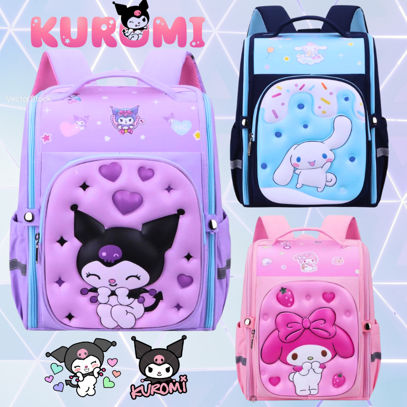 Jual Kuromi SALE 6-6 ~ TAS RANSEL ANAK SEKOLAH TK SD LAKI LAKI DAN PEREMPUAN PREMIUM KANTUNG ...