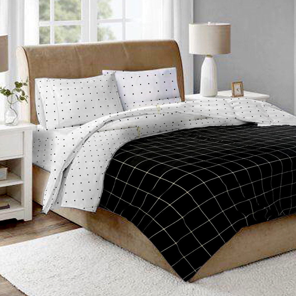 Jual bedcover set aesthetic korean style DOBEL KARET 90X200 120X200 ...