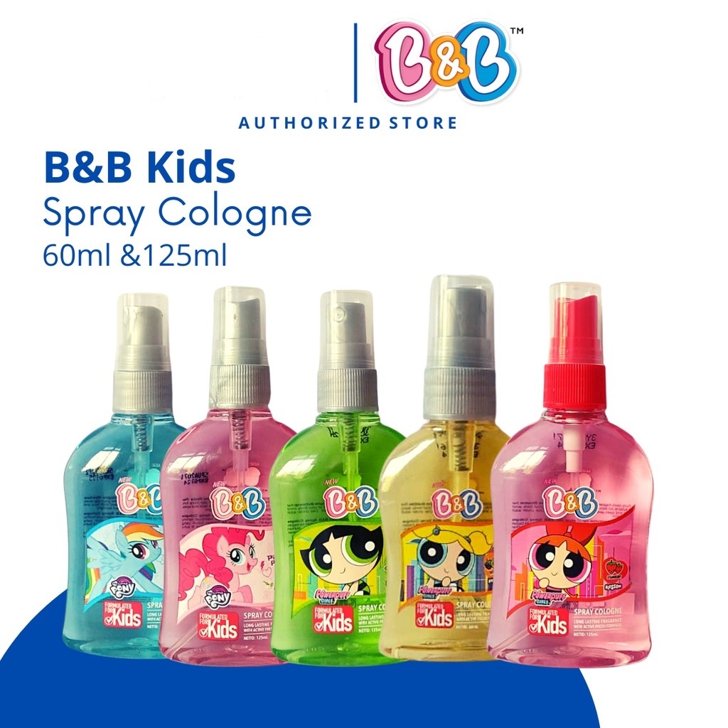Jual PARFUM ANAK B&B KIDS SPRAY COLOGNE 60 ML/ PERFUM ANAK WANGI TAHAN ...