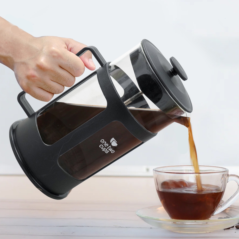 Jual French Press Coffee Maker Pot 600 ml Gelas Saringan Penyaring ...