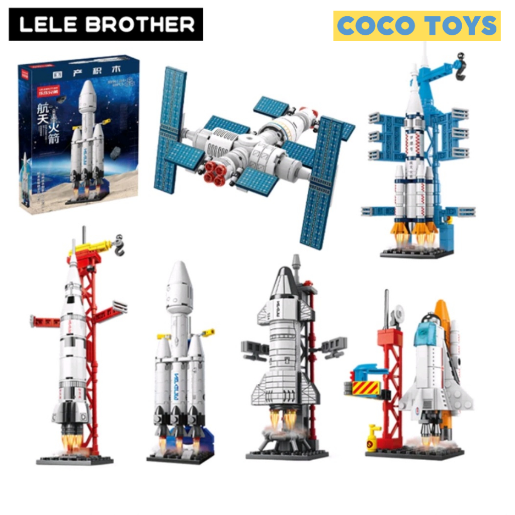 Jual Mainan Brick Roket Pesawat Satelit Luar Angkasa - Peluncuran ...