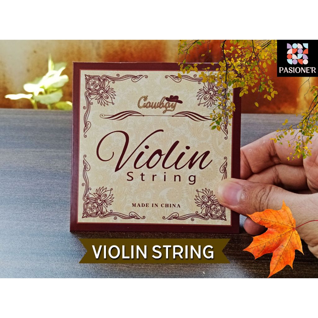 Jual Senar Biola Murah Cowboy SATU SET ( 4 Biji ) GDAE Violin String ...