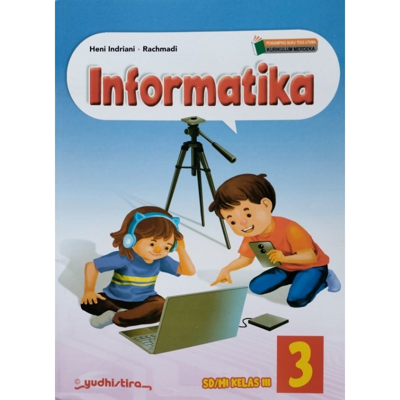 Jual Informatika Kelas 3 SD Penerbit Yudistira Kurikulum Merdeka ...