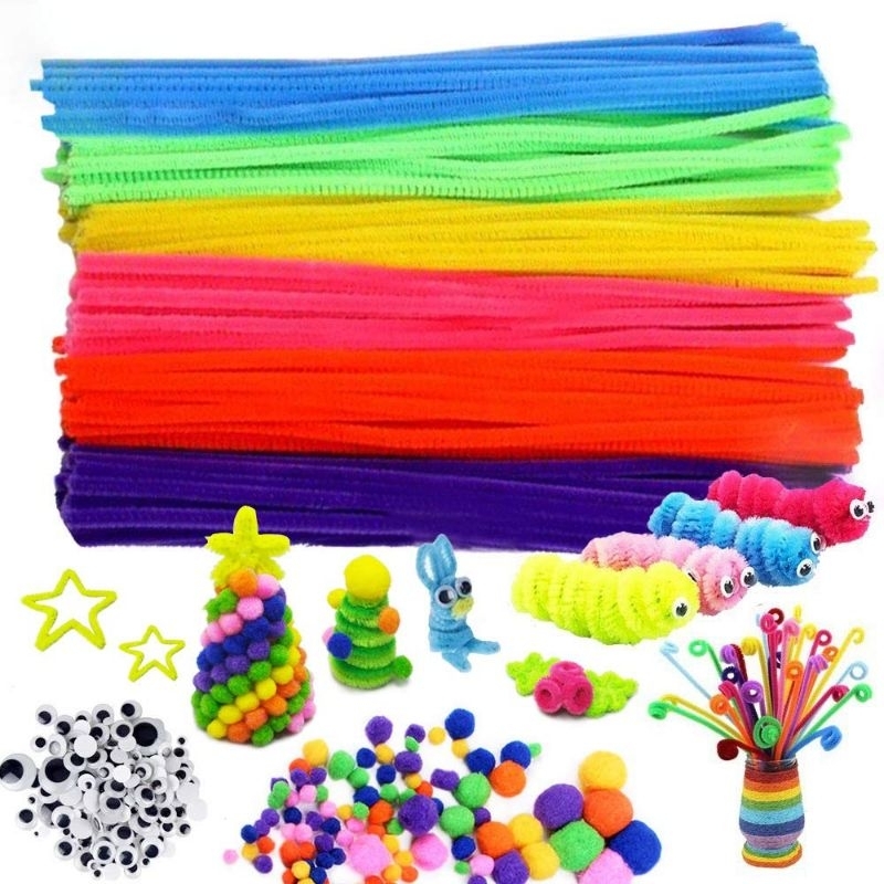 Jual BULU MERCY / KAWAT BULU POLOS PIPE CLEANER ( ISI -+100PCS ) READY ...