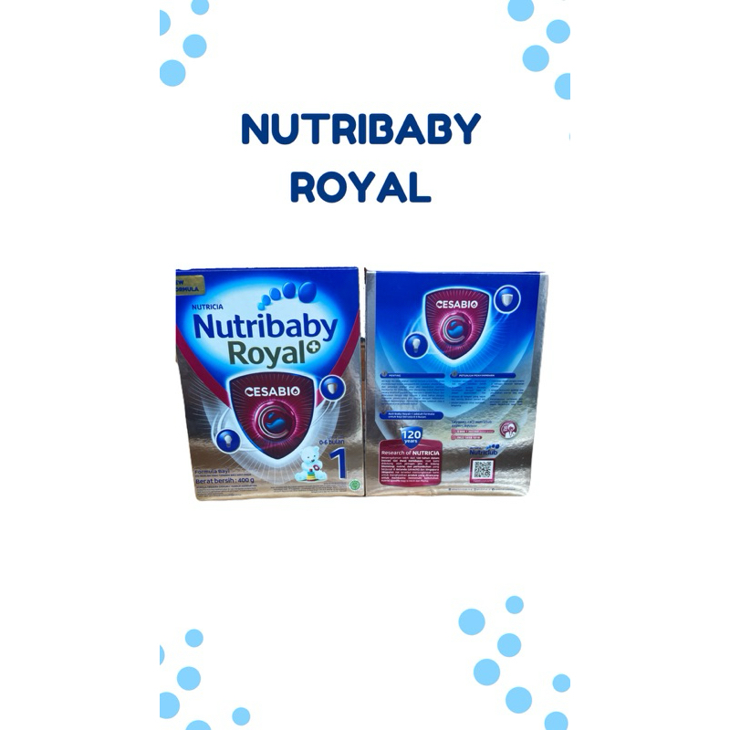Jual Nutrilon Royal+Cesabio 1 formula bayi bubuk 400g 100%original ...