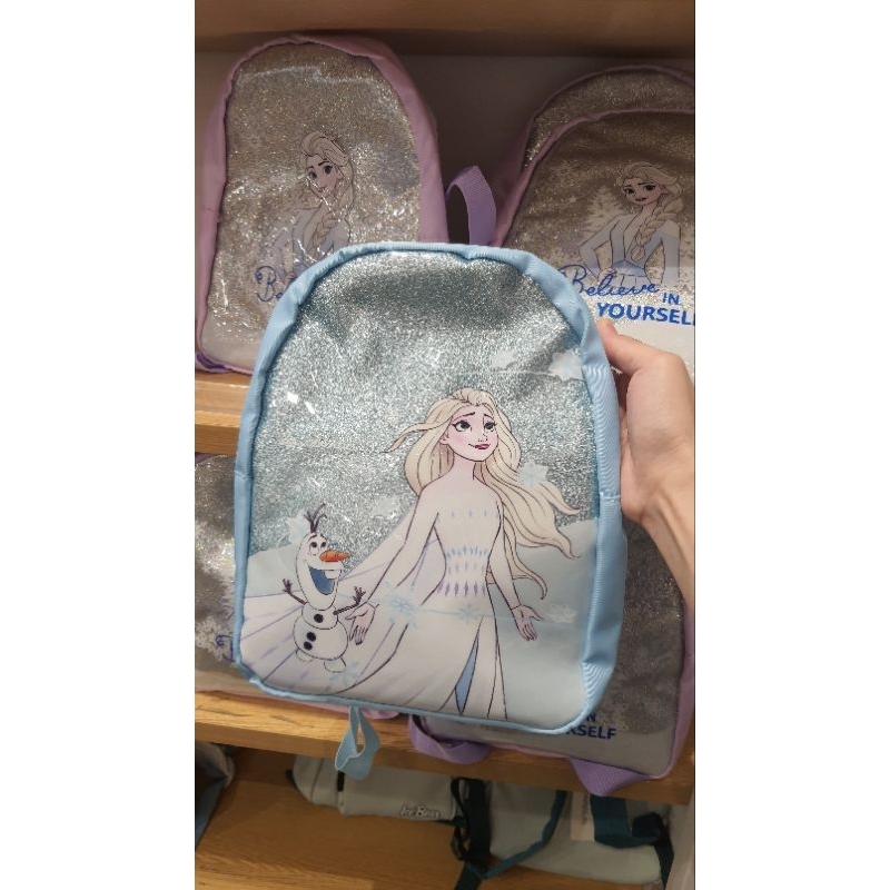 Jual MINISO FROZEN ELSA series FASHIONABLE BACKPACK . tas ransel miniso ...