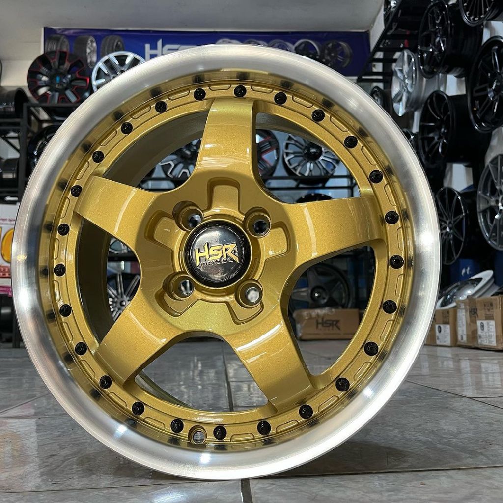 Jual Velg Mobil Ring 15 HSR BOB Baut 4x114,3 Velg Racing R15 Grand ...