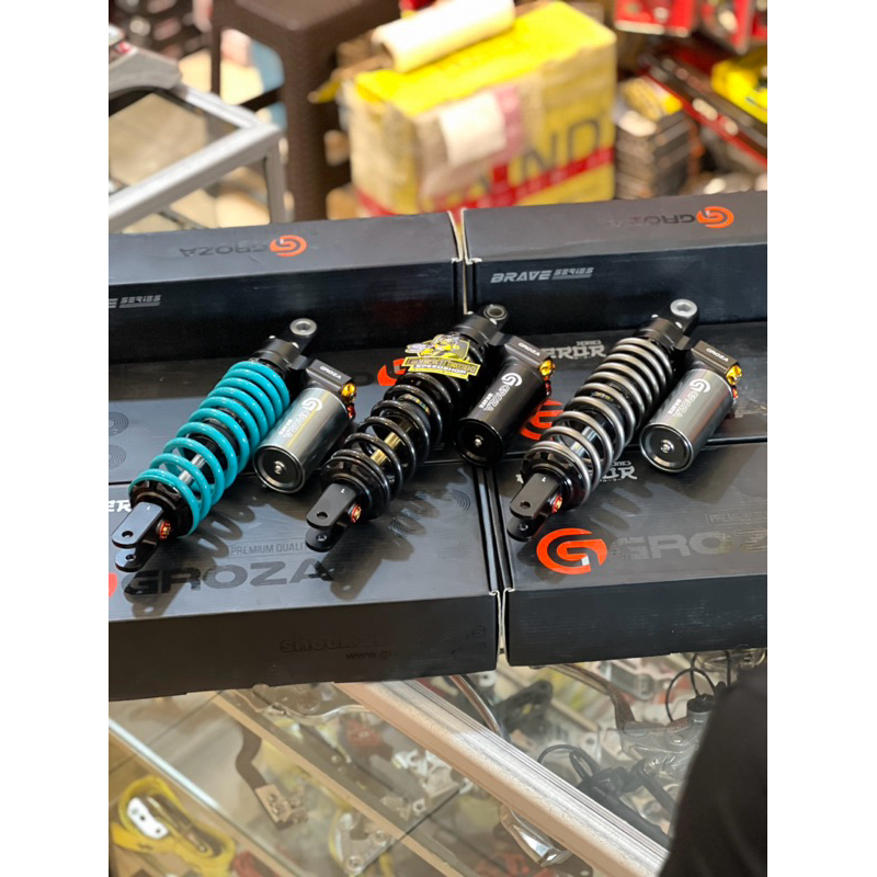 Jual SHOCK BELAKANG GROZA BRAVE TRIPLE CLICK BEAT,SCOOPY,VARIO,MIO ...