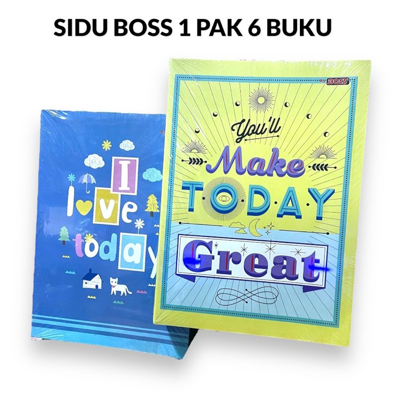 Jual Buku Tulis Sidu Maxi / Buku Tulis Sidu Besar 42 Lembar 1 Pak 100% ...