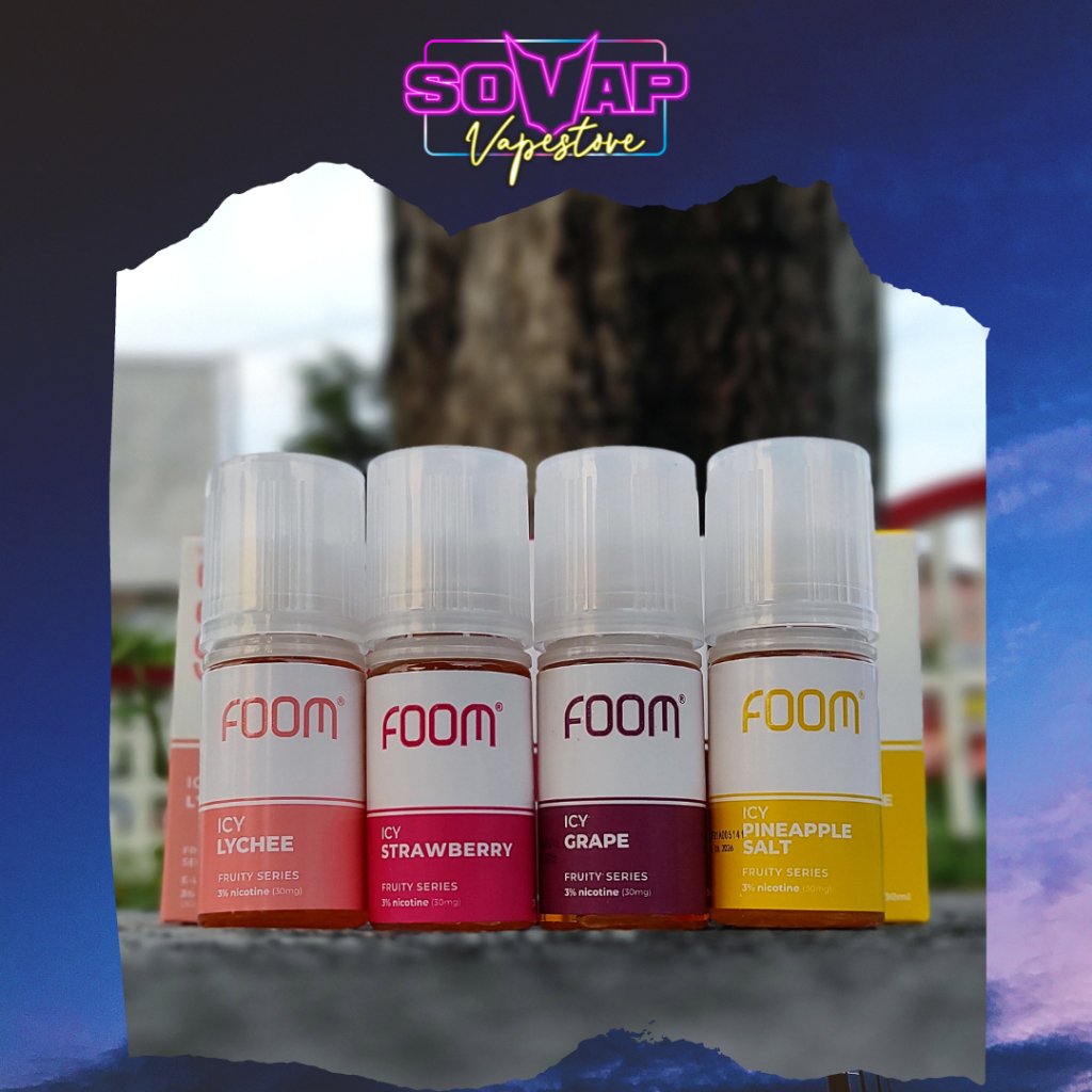 Jual Foom Fruity Series New Variant Icy Lychee,Icy Strawberry,Icy Grape ...