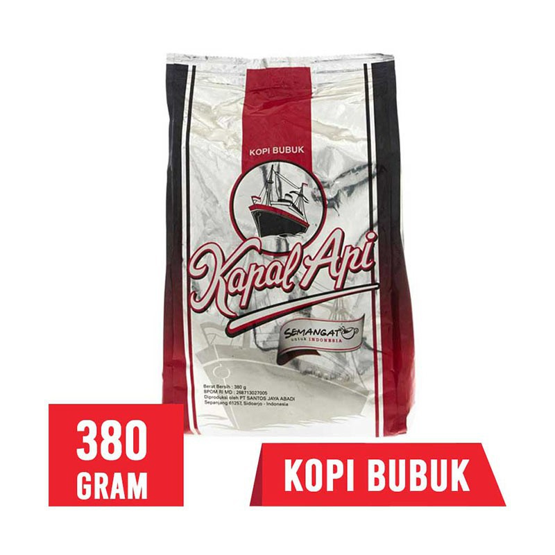 Jual Kopi Kapal Api Bubuk 350 gr | Shopee Indonesia