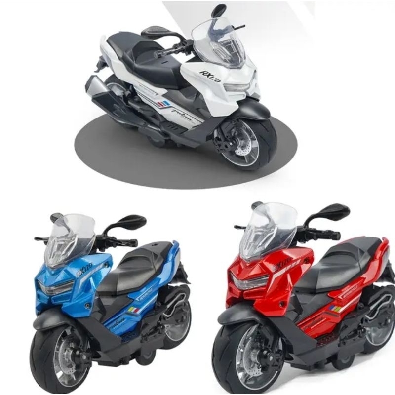 Jual Diecast Motor Nmax miniatur Vespa Motorcycle klasik jadul unik ...