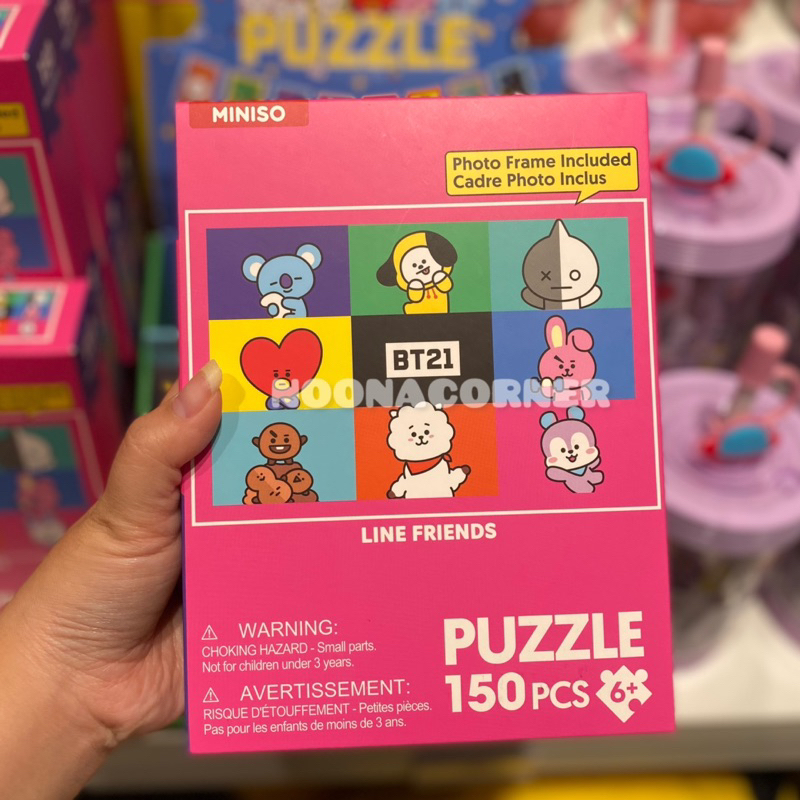 Jual Miniso x BT21 ‼️ Photo Frame Puzzle (150 pcs) BT21 Collections | Shopee Indonesia