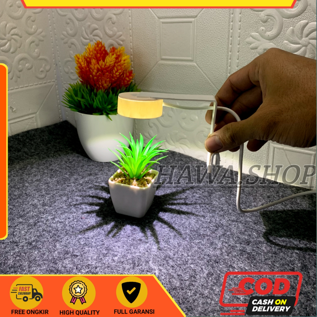 Jual Lampu Akuarium Bulat Estetik Untuk Ikan Cupang /Lampu Led USB ...