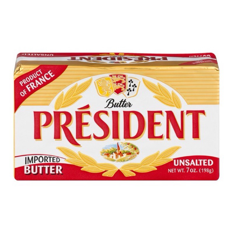 Jual President Butter Pats Unsalted | Salted 200gr | Shopee Indonesia