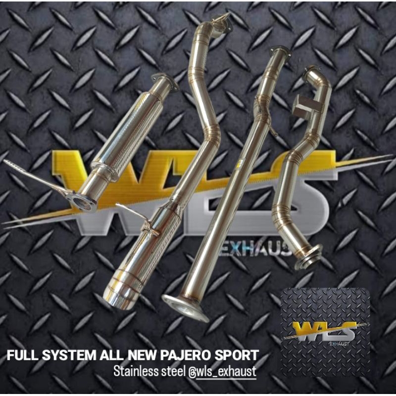 Jual KNALPOT MOBIL ALL NEW PAJERO SPORT DAKAR ANPS FULL SYSTEM WLS ...