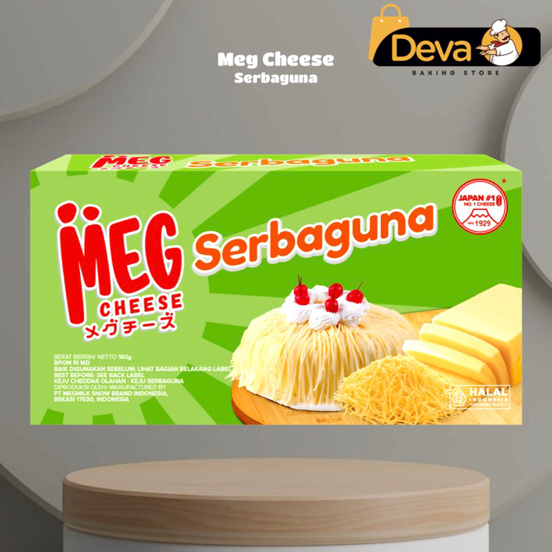 Jual Meg Cheese Serbaguna - Keju Meg Serbaguna 120gr | Shopee Indonesia
