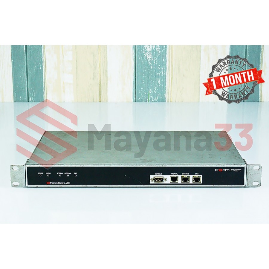 Jual Fortinet FortiGate 200 Firewall Network Security Appliance ...