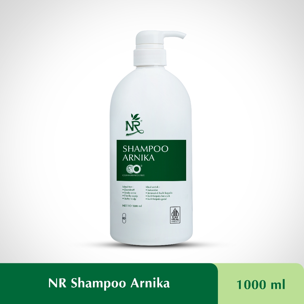 Jual NR ARNIKA SHAMPOO - Perawatan Rambut Berketombe - 1000 ML | Shopee ...