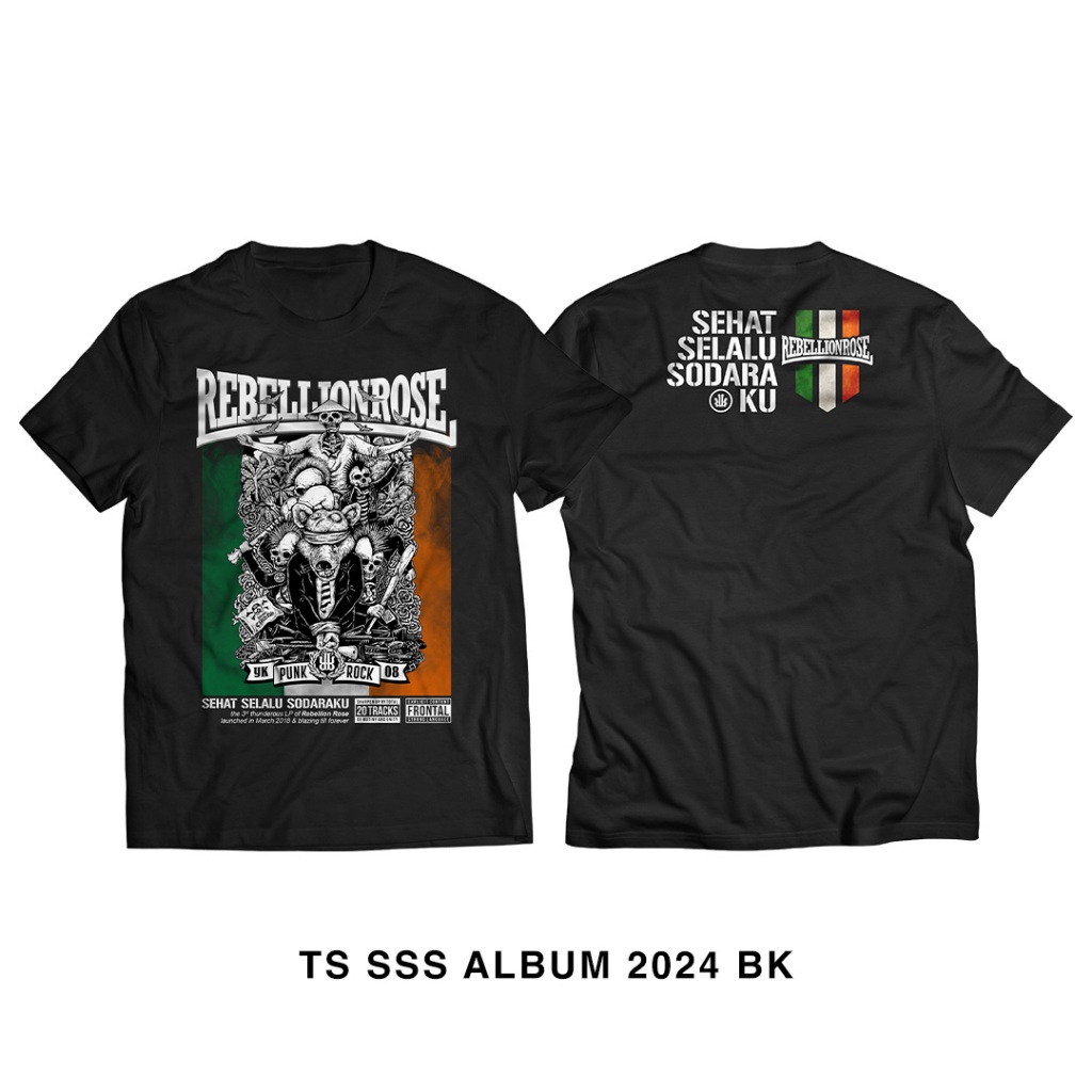 Jual READY STOCK - TS SSS ALBUM 2024 BK - Kaos Rebellion Rose Original ...