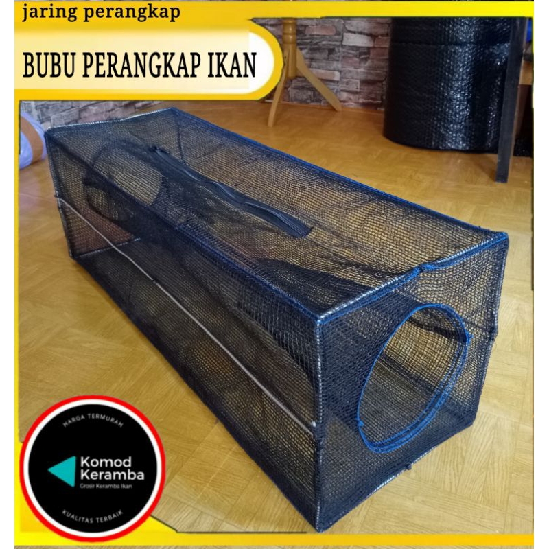 Jual JEBAKAN PERANGKAP IKAN JARING BUBU PENANGKAP 2 LUBANG KOMPLIT PULL ...