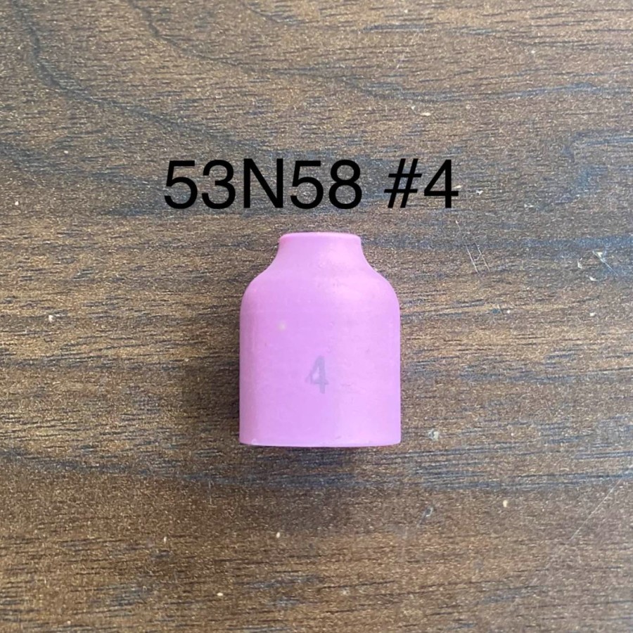 Jual 53N58 No4 Keramik Argon No 4 Gas Lens Nozzle No4 53N58 WP9 WP20 ...