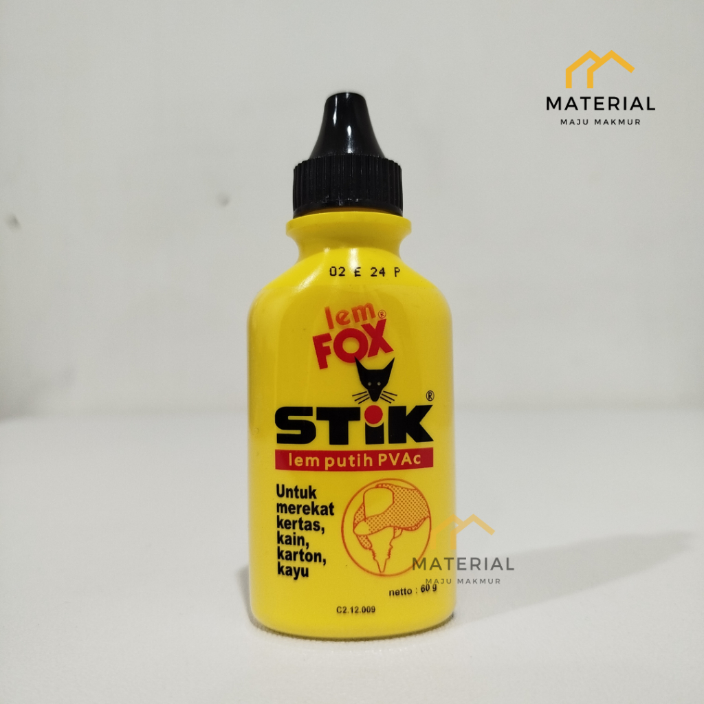 Jual Lem Fox Stik 60gr/Lem Putih PVAC | Shopee Indonesia