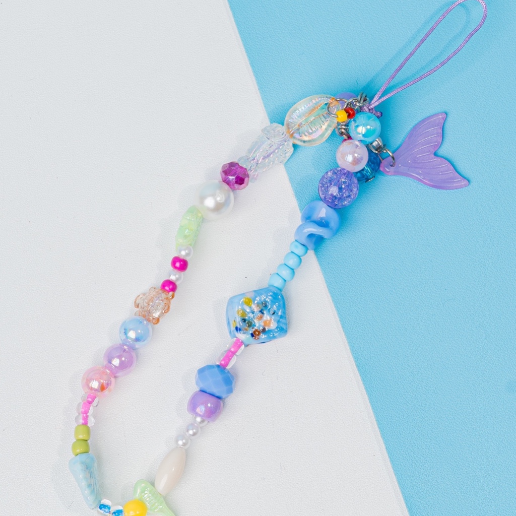 Jual PUKA Phone Strap Marina Manik-manik Colorful Ocean Series | Shopee ...