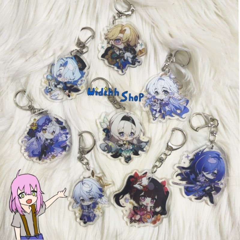 Jual Gantungan Kunci Honkai Star Rail / HSR Chibi / Honkai Star Rail ...