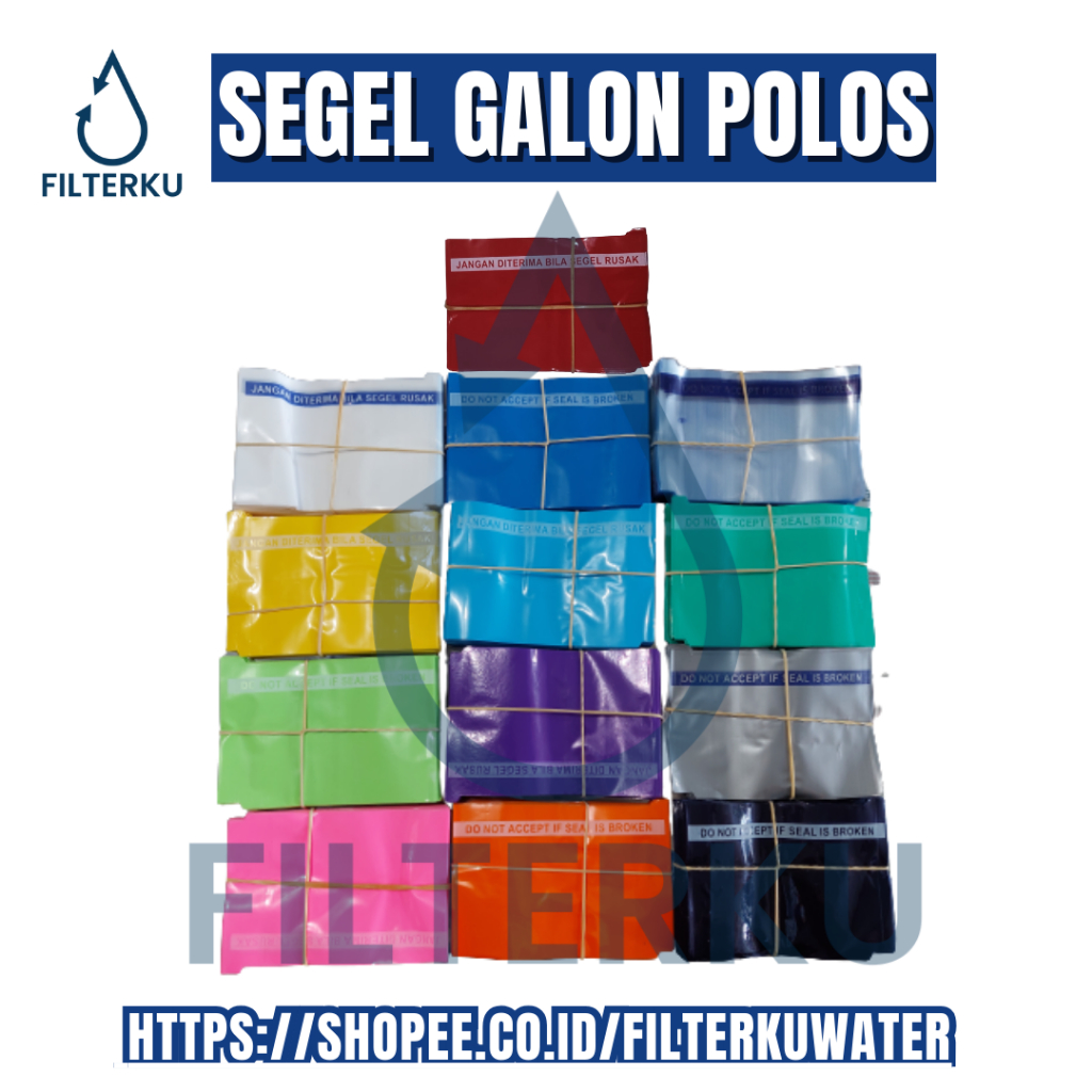 Jual Segel Plastik Galon Polos 1 Ikat (200 Lembar) | Shopee Indonesia