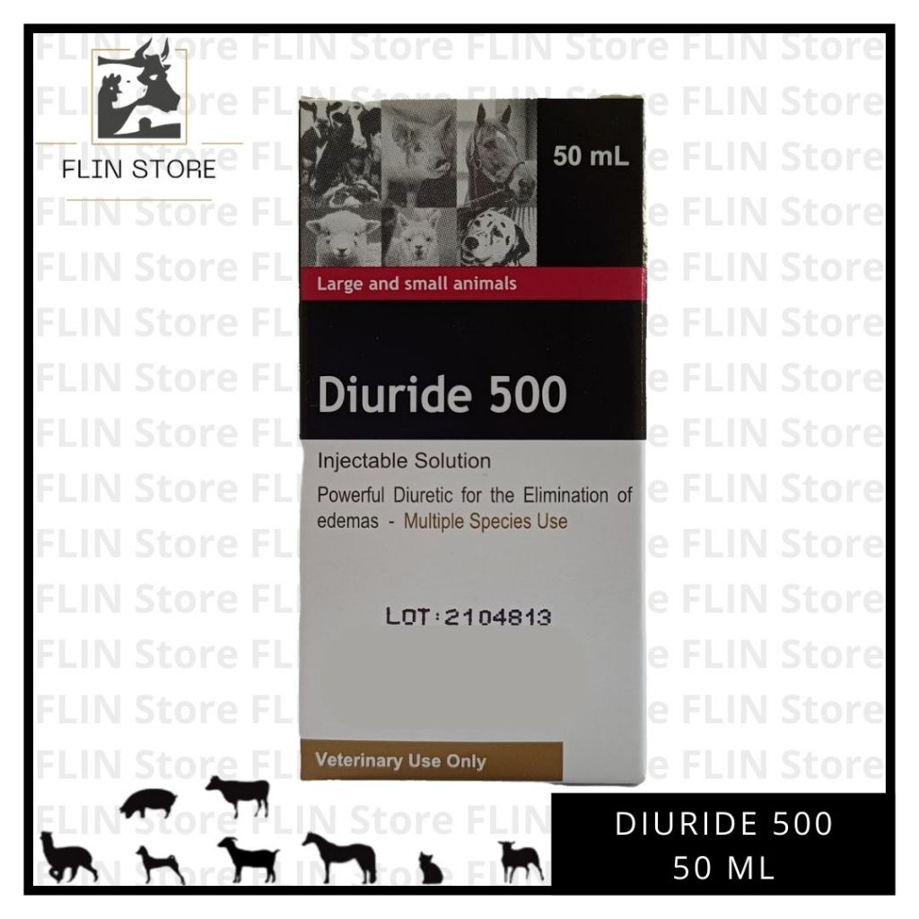 Jual Diuride 500 Agrovet 50 ml - Furosemide untuk hewan - Deuretik ...