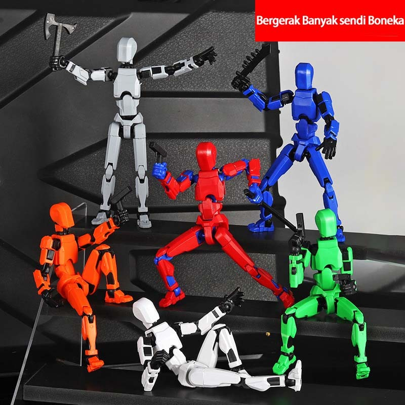 Jual 【Ready 】Dummy 13 Action Figure,Mainan Pergeseran Bentuk Bergerak ...