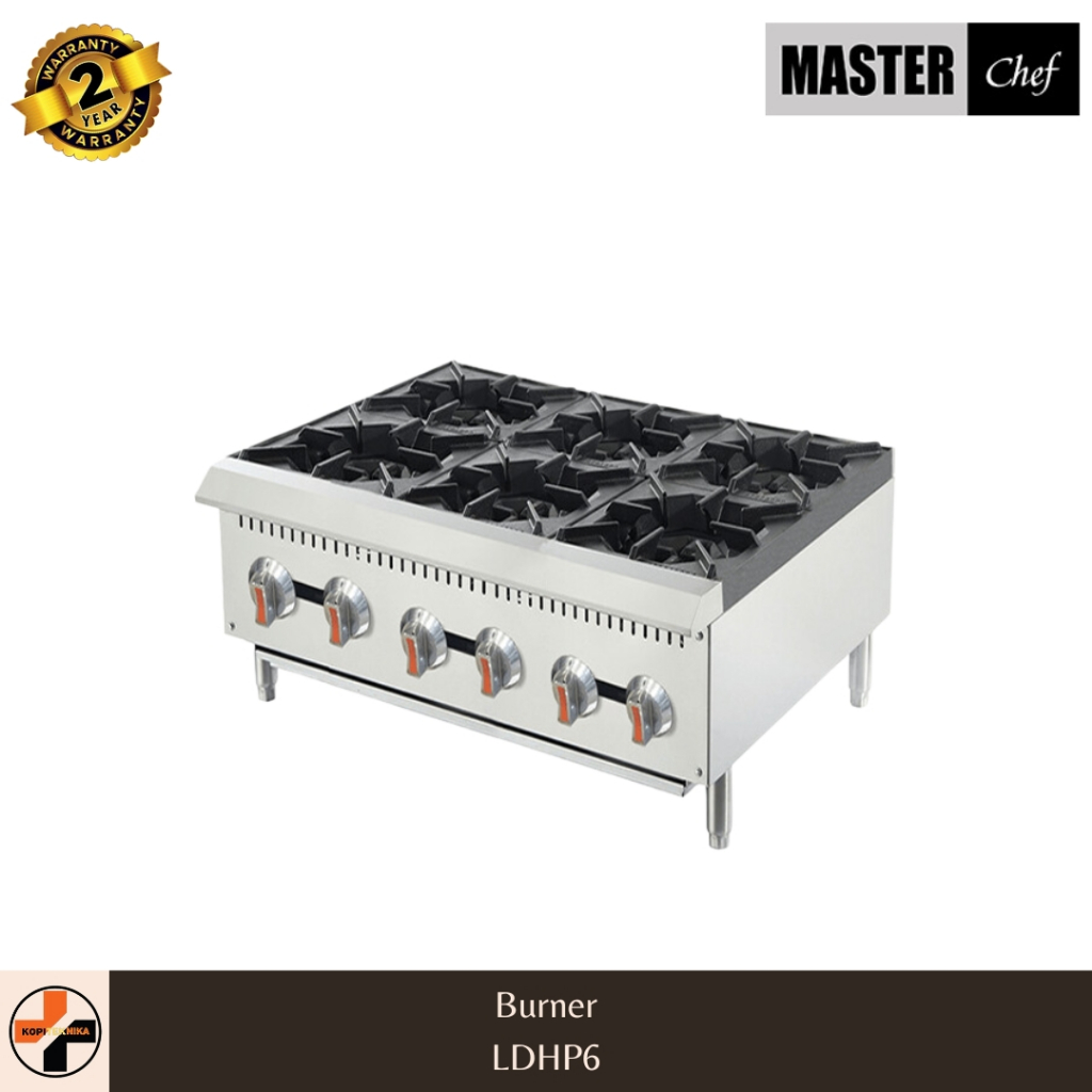 Jual Masterchef Gas Stove 6 Burner LDHP/ Kompor Gas 6 Tungku | Shopee ...